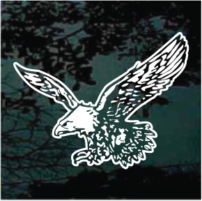 Detailed Flying Eagle Car Decals & Window Stickers | Decal Junky