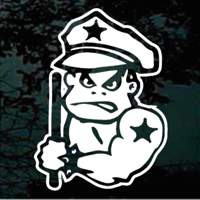 Bad Boy Cop Decal & Bad Boy Cop Window Sticker Design 01