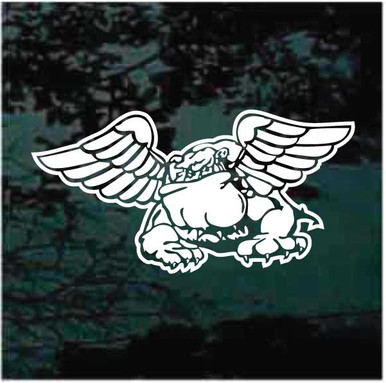 Bulldog Angel Car Decals & Window Stickers | Decal Junky
