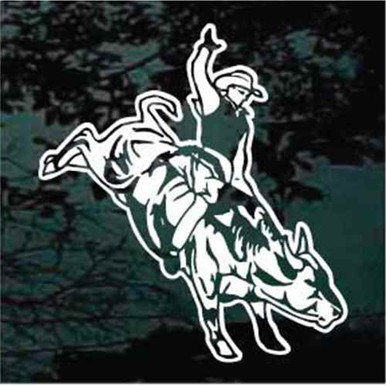 Professional Bull Rider Car Decals & Window Stickers | Decal Junky