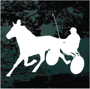 Solid Harness Racing Decals & Car Window Stickers | Decal Junky