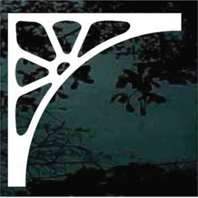 Corner Decals & Window Stickers - Corner Decal Design #5