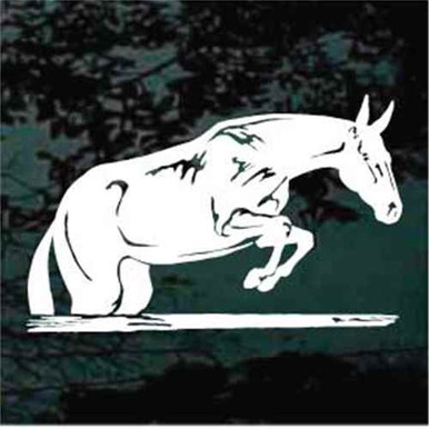 Mule Jumping Decals & Car Window Stickers | Decal Junky
