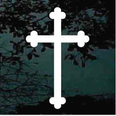 Trinity Cross Decal & Trinity Cross Window Sticker