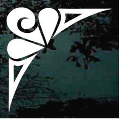 Corner Decals & Window Stickers - Corner Decal Design #9