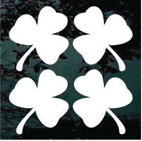 Shamrock Car Decals Window Stickers - Decal Junky