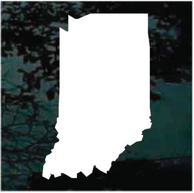 Indiana State Car Window Decals & Stickers | Decal Junky