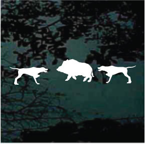 Bayed Hog Decals Stickers for Cars Trucks Windows