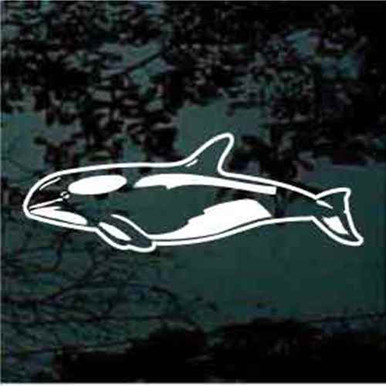 Large Killer Whale Car Decals & Window Stickers | Decal Junky