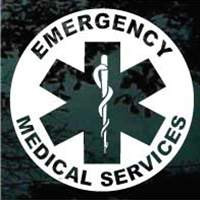 Emergency Medical Decal & Window Sticker Design 01