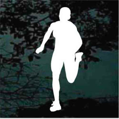 Boy Running Car Decals & Window Stickers | Decal Junky