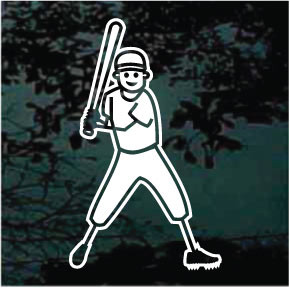 Stick Family Baseball Boy Decals Stickers for Cars Trucks Windows