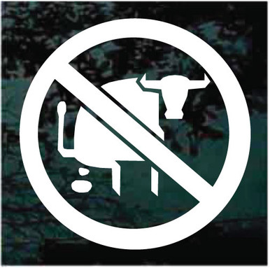 No Bullshit Car Decals & Stickers | Decal Junky