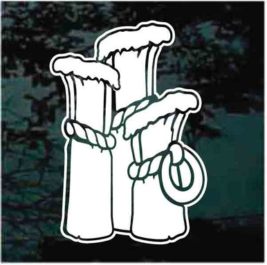 Dock Posts Decals & Car Window Stickers | Decal Junky