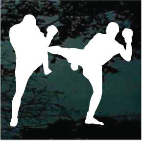 Kickboxing 01 Car Decals & Window Stickers | Decal Junky