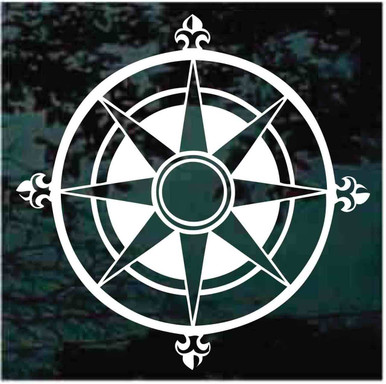 Compass Decals & Window Stickers | Decal Junky