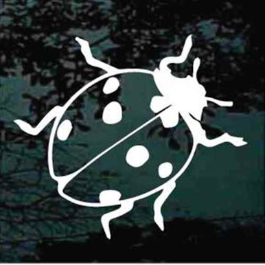 Sweet Ladybug Car Decals & Window Stickers | Decal Junky