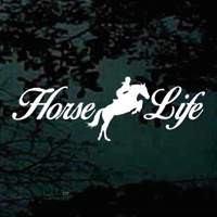Horse Life Decals & Car Window Stickers | Decal Junky