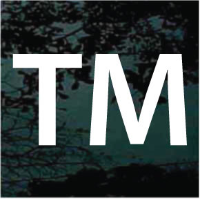 TM Trademark Decals & Window Stickers