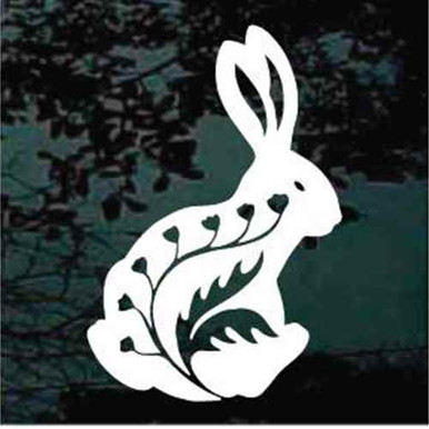 Vintage Bunny Rabbit Car Decals & Window Stickers | Decal Junky