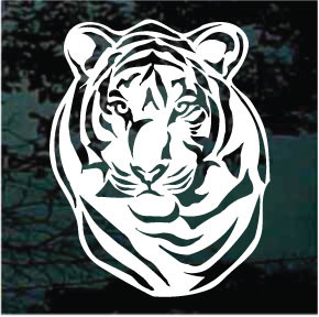 Tiger Head Car Decals & Window Stickers Customized | Decal Junky