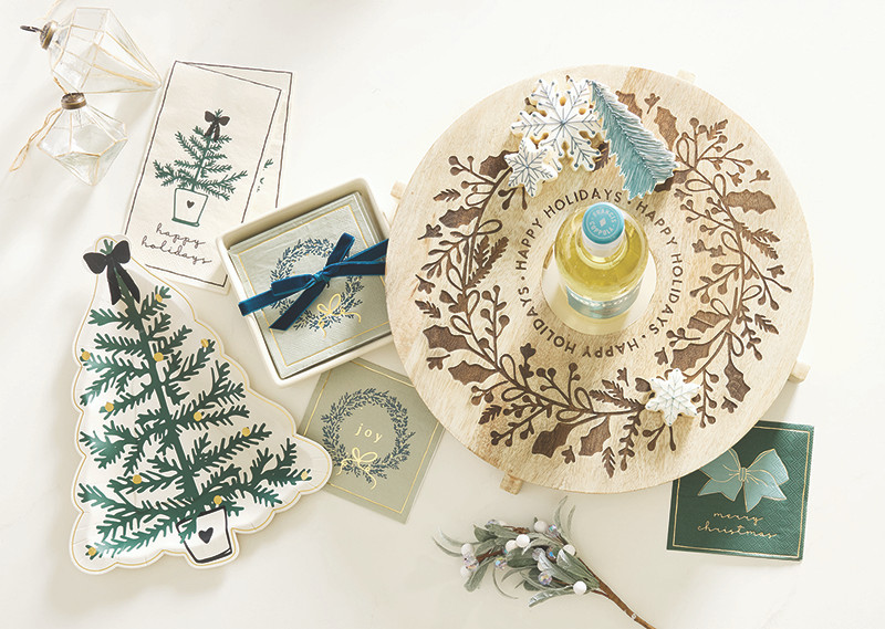 Die-Cut Tree Paper Plates - Topiary Tree - [Wholesale]Santa Barbara ...