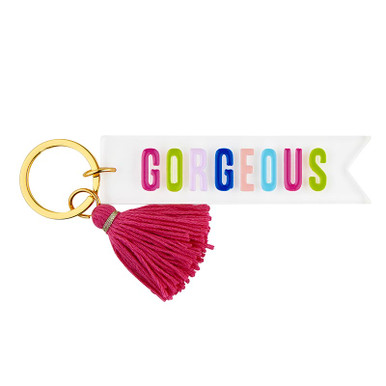 Acrylic Keychain - Gorgeous - [Wholesale]Santa Barbara Design Studio