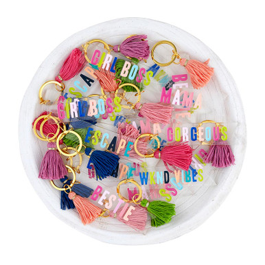 Filled Display - Acrylic Keychains - [Wholesale]Santa Barbara Design Studio