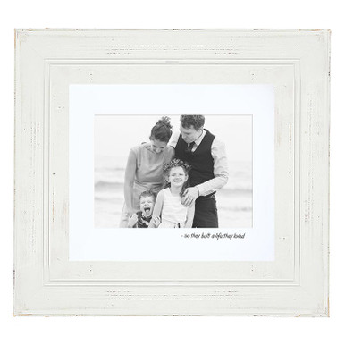 Face to Face Photo Frame - They Built A Life - [Wholesale]Santa Barbara ...