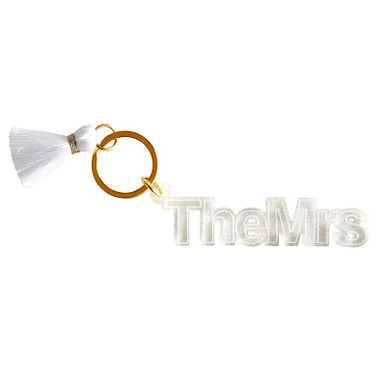Acrylic Keychain - The Mrs - [Wholesale]Santa Barbara Design Studio