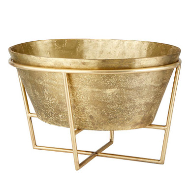 Large Gold Champagne + Wine Bucket - [Wholesale]Santa Barbara Design Studio