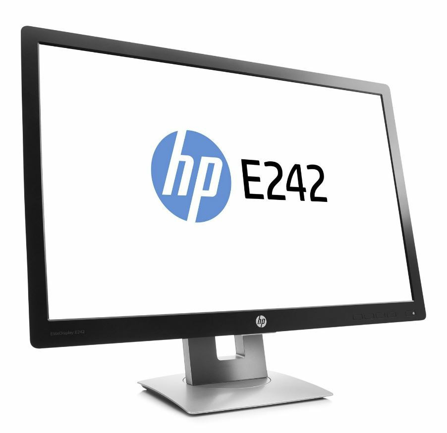 HP EliteDisplay E242 24" FHD IPS Widescreen 16:10 Monitor - HDMI ...