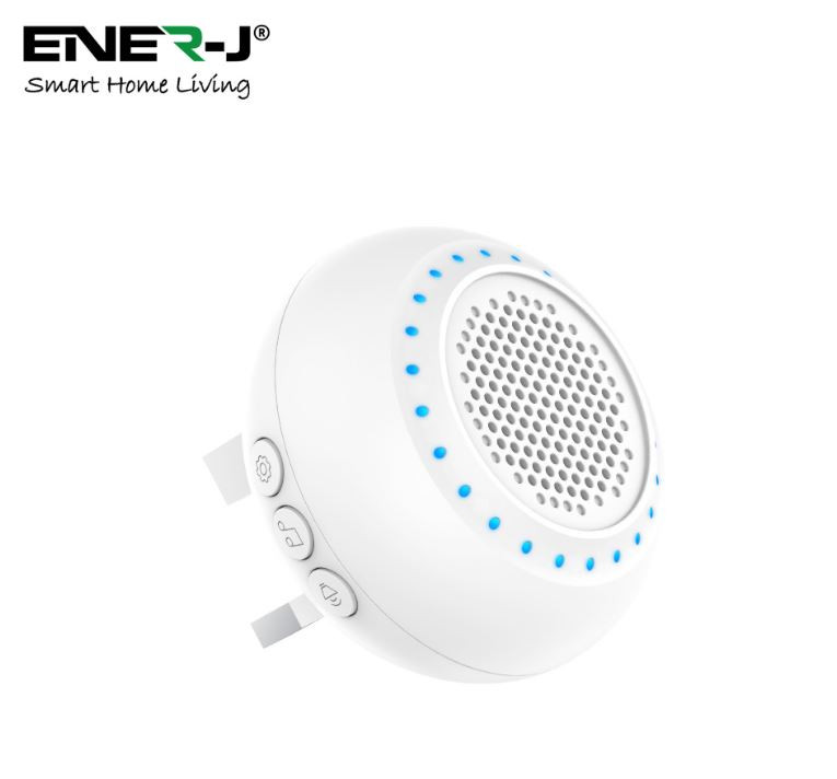 ENER-J Plug in Chime for ENER-J Smart Pro 2 Wireless Video Doorbell ...
