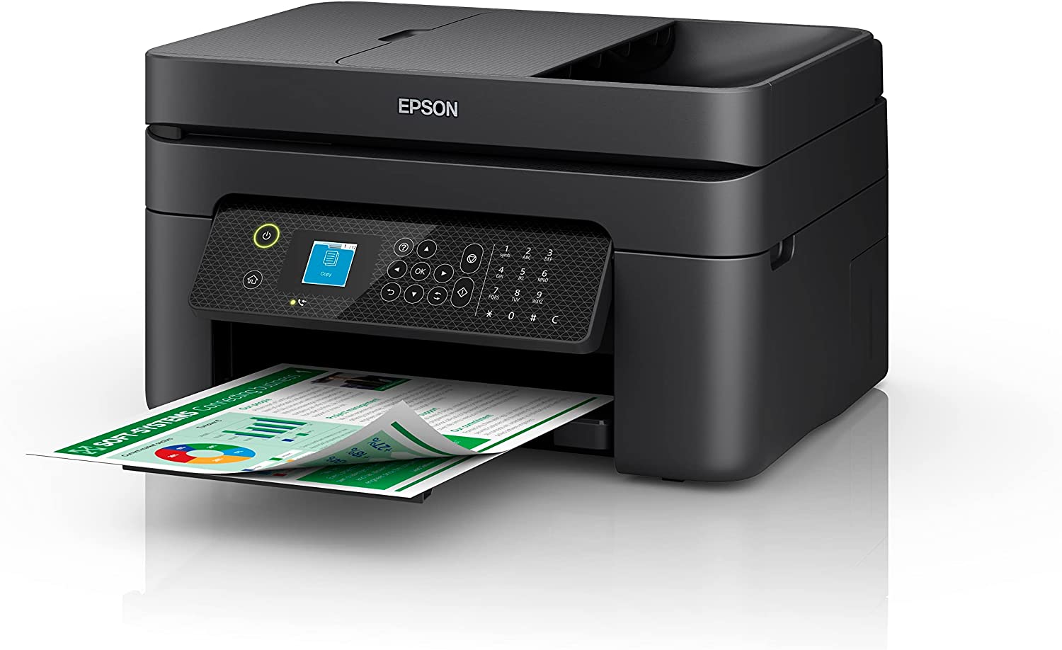 Epson WorkForce WF-2930DWF Printer + 3 Sets Of Inkjet Cartridges & 1 ...