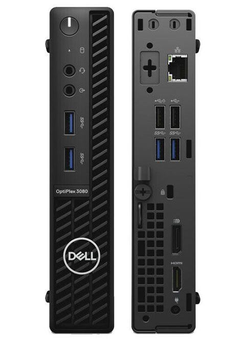 Dell Optiplex 3080 Mini PC Intel Core i5-10500T Hexa Core up to 3.8GHz ...