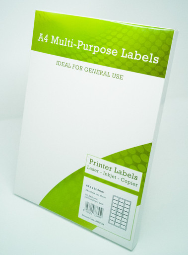 A4 Multipurpose Labels 24 Per Sheet - Making IT Green