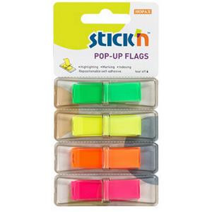 ValueX Stick'N Pop-up Flag Index Tabs 45 x 12mm Neon Pk 180 - Making IT ...