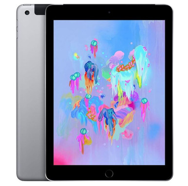 Apple iPad 6th Generation 128GB WiFi & Cellular - Space Grey - Making ...