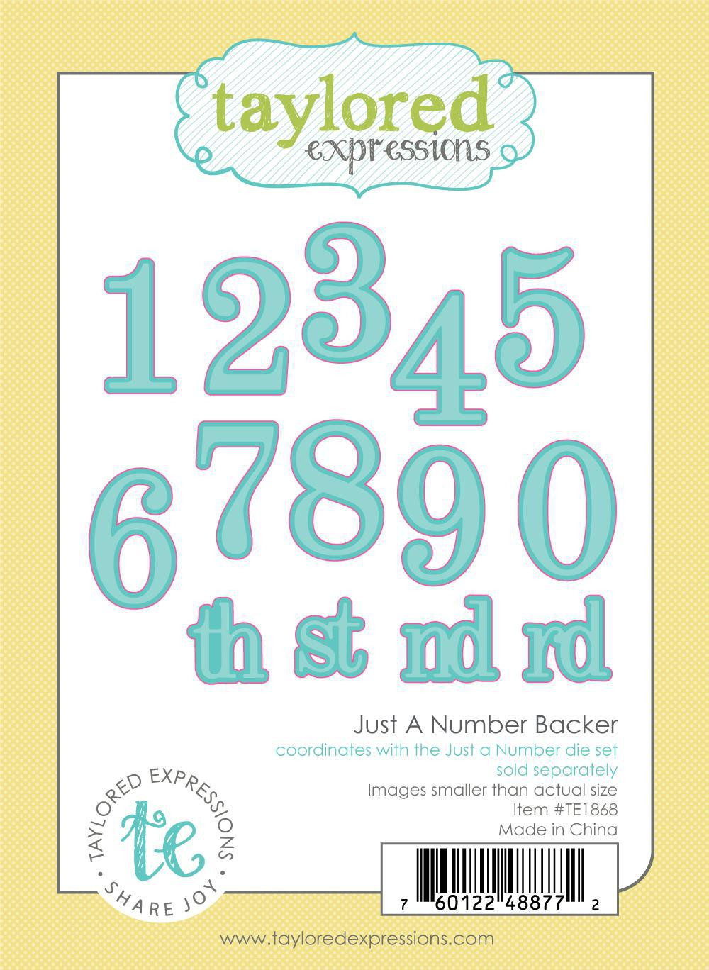 Just a Number Die Set