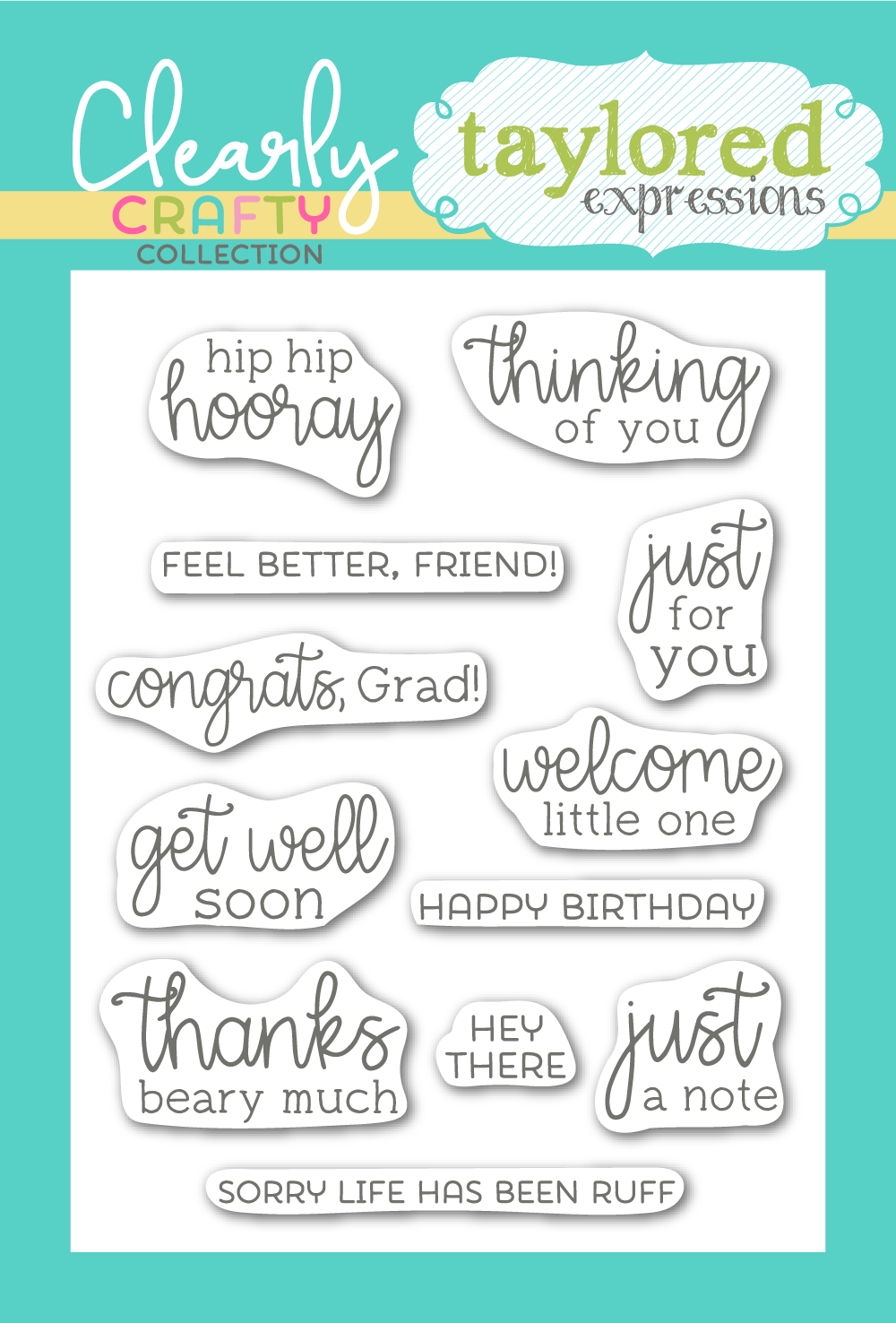 Sincere Sentiments Stamp Set