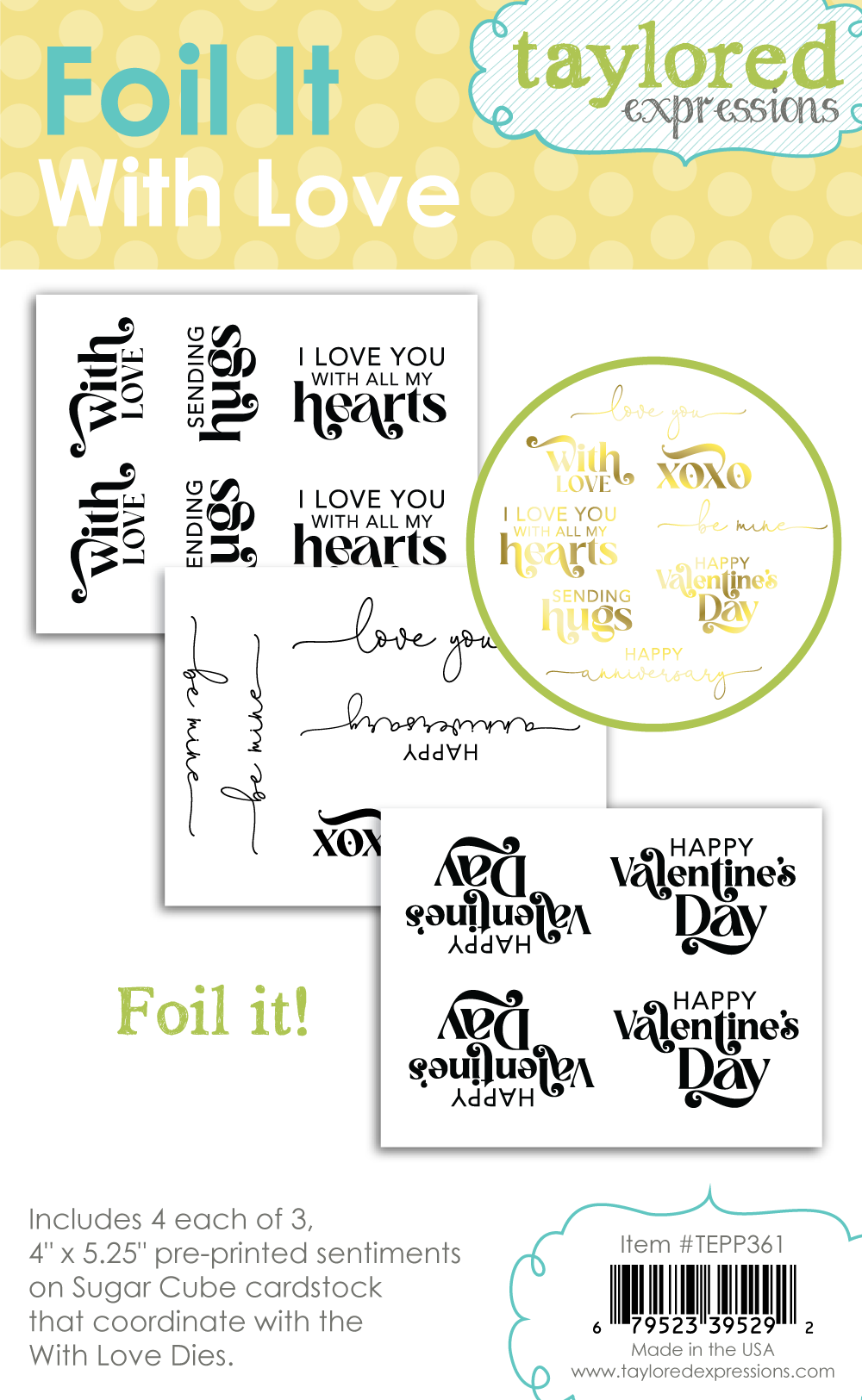 With Love Stamp Set