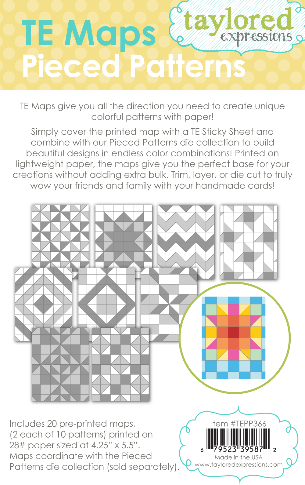Pieced Patterns - Squares Die