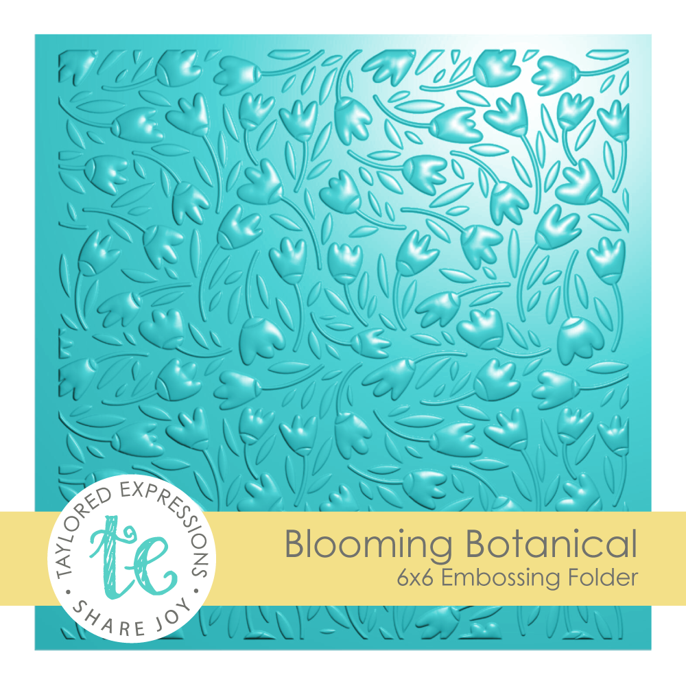 Poinsettia & Pine 6x6 3D Embossing Folder