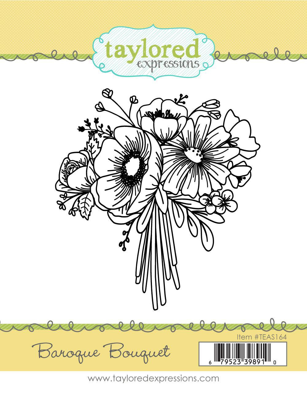 Baroque Bouquet Layering Stencil