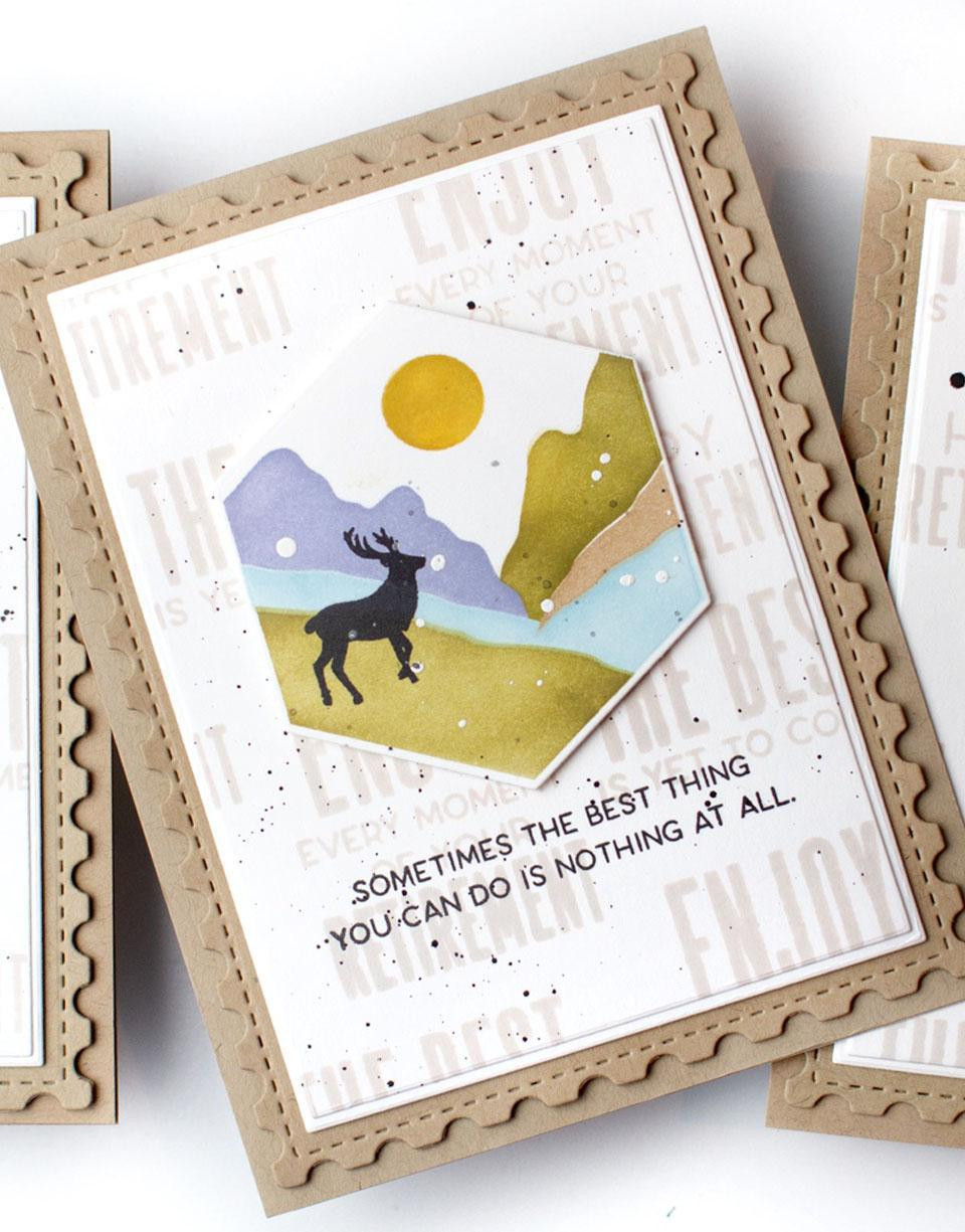 Enjoy Retirement Stamp Set