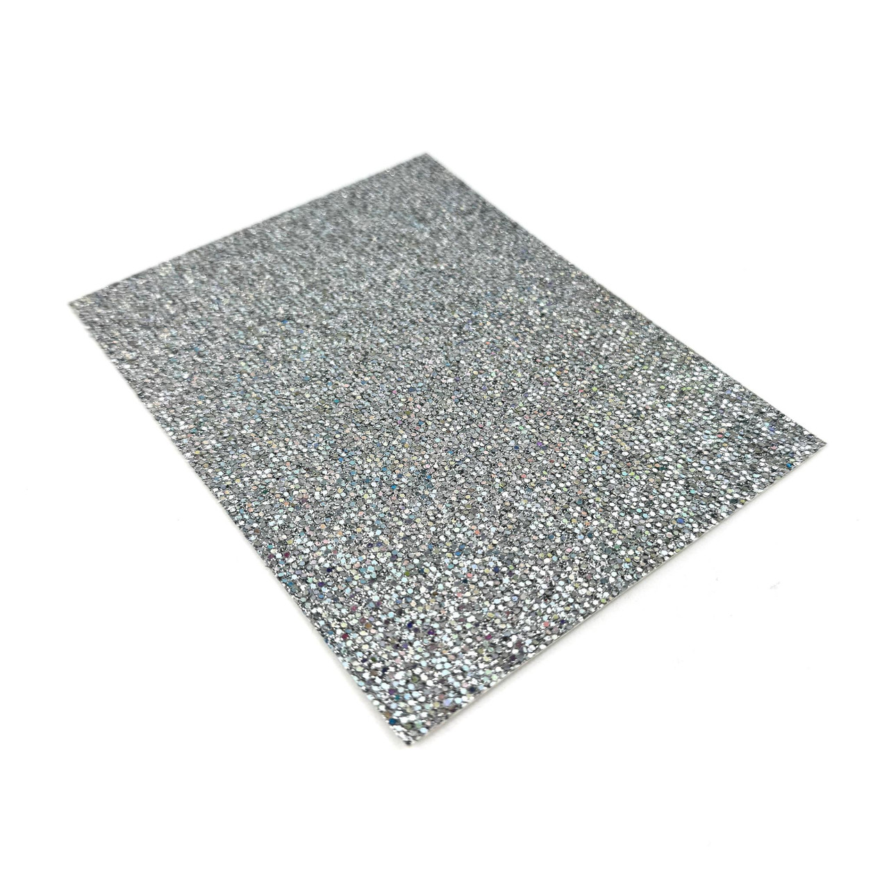 Holographic Silver Glitter Fun Foil