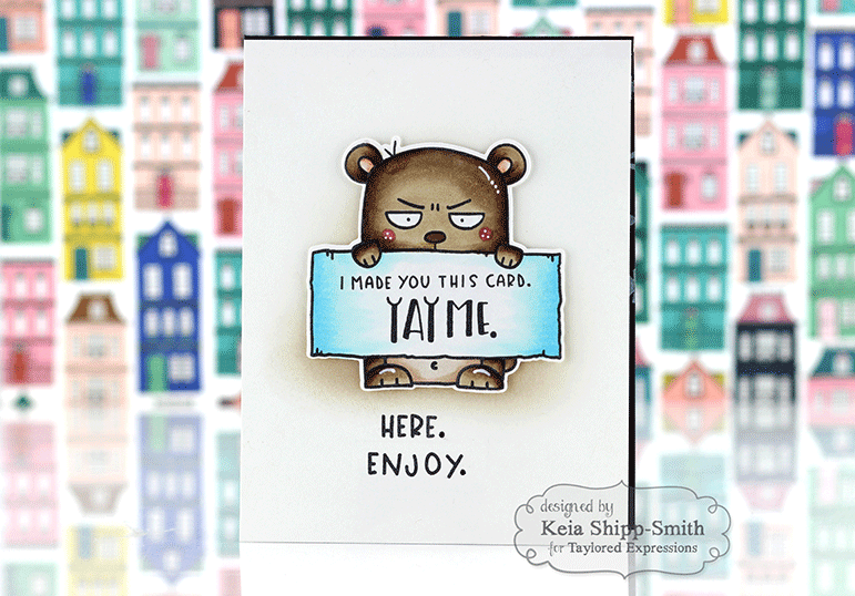 Big Grumpy Stamp & Die Combo