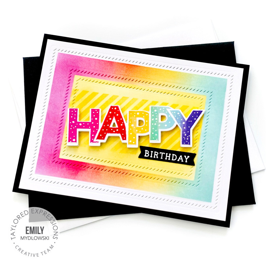 Diagonal Stitch Rectangle Stacklets