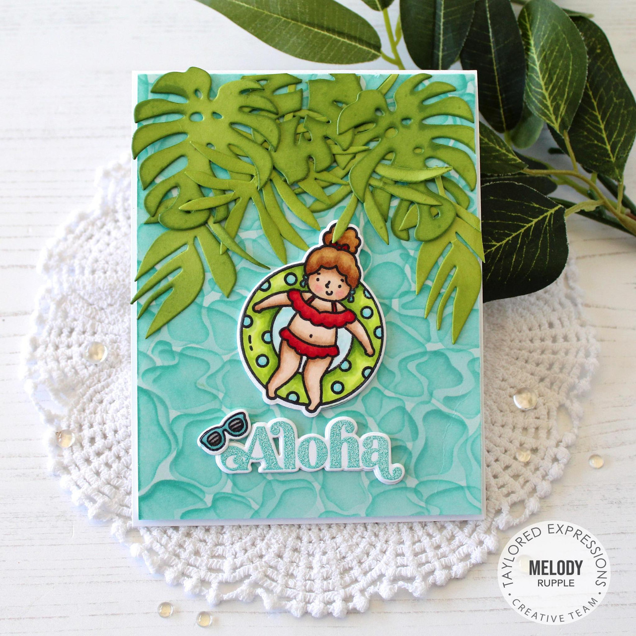 Cool Pool Rotating Stencil