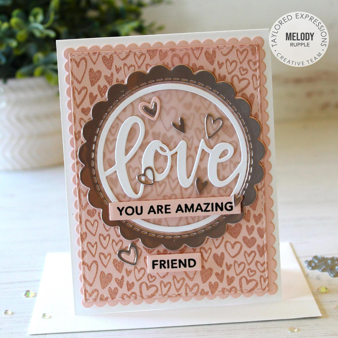 Little Bits Wonky Hearts